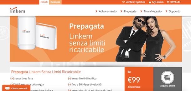 Come attivare Linkem | Salvatore Aranzulla