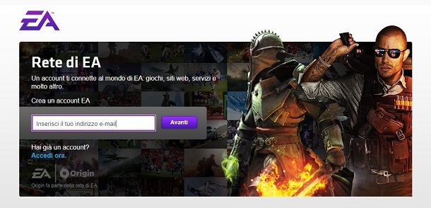 Come creare un account EA | Salvatore Aranzulla