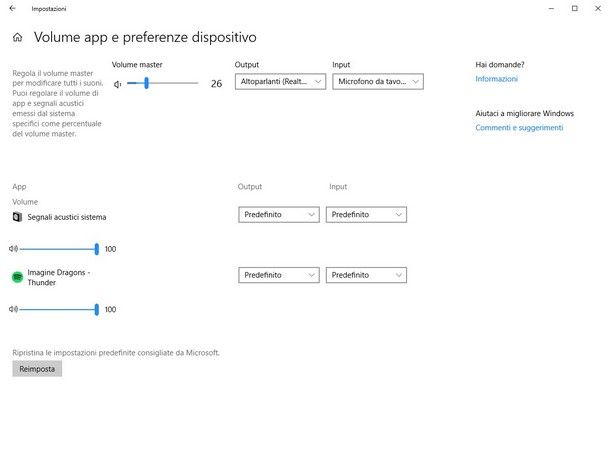 Come ripristinare audio PC | Salvatore Aranzulla