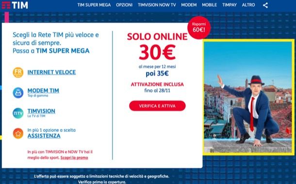 Come verificare copertura Fibra TIM | Salvatore Aranzulla