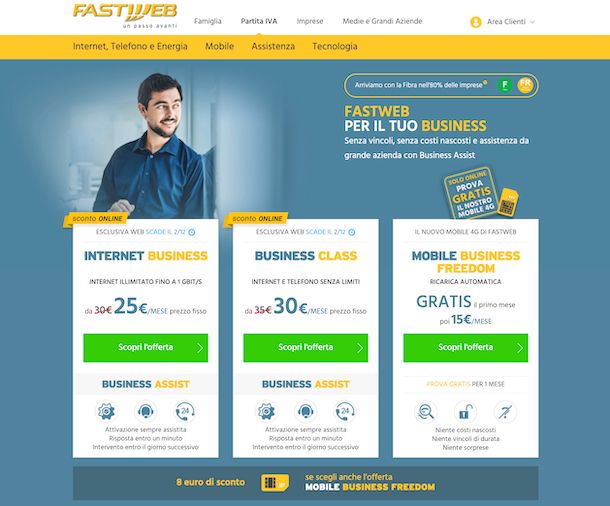 Offerte Fastweb | Salvatore Aranzulla