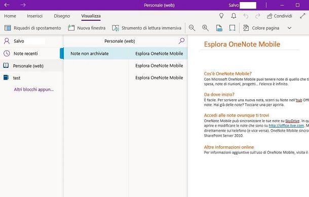 Come usare OneNote | Salvatore Aranzulla