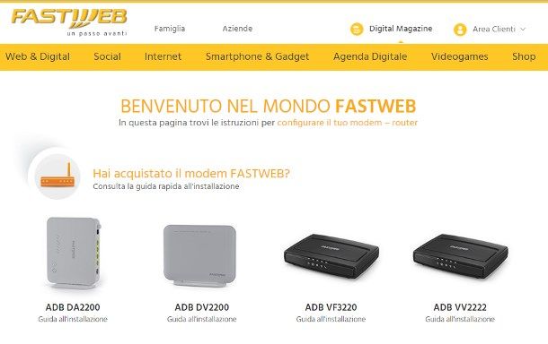 Come resettare modem Fastweb | Salvatore Aranzulla
