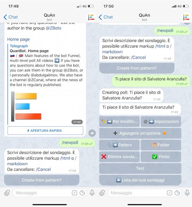 Come fare sondaggi su Telegram | Salvatore Aranzulla