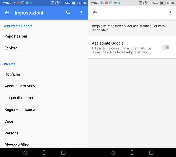 Come disattivare assistente vocale | Salvatore Aranzulla