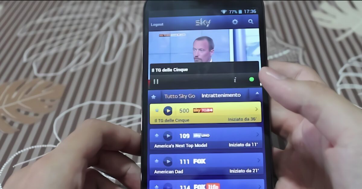 Come vedere Sky sul telefono | Salvatore Aranzulla