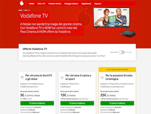 Come attivare Vodafone TV | Salvatore Aranzulla