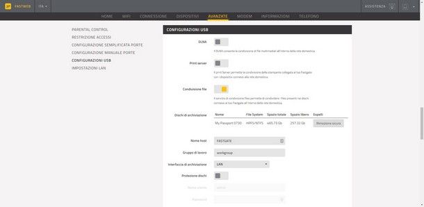 Come accedere all’hard disk collegato al router | Salvatore Aranzulla