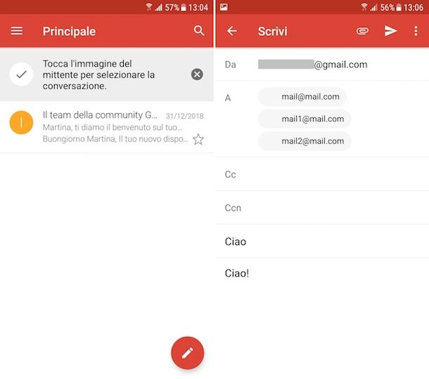 Come inviare email a più destinatari con Gmail | Salvatore Aranzulla