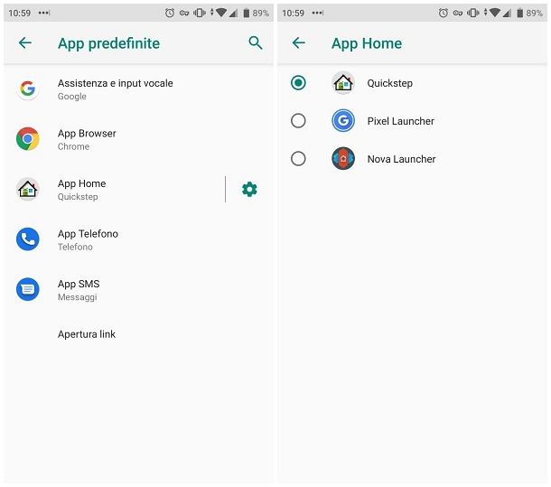 Come cambiare programma predefinito per aprire un file Android ...