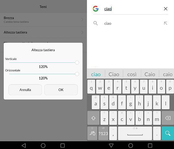 Come ingrandire tastiera Huawei | Salvatore Aranzulla