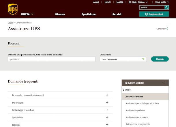 Come contattare corriere UPS | Salvatore Aranzulla