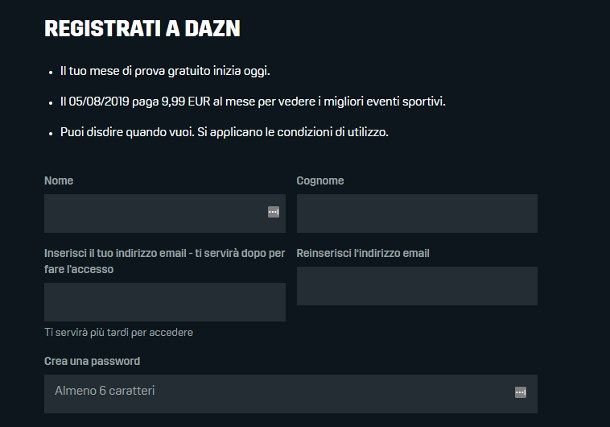 Come attivare DAZN | Salvatore Aranzulla