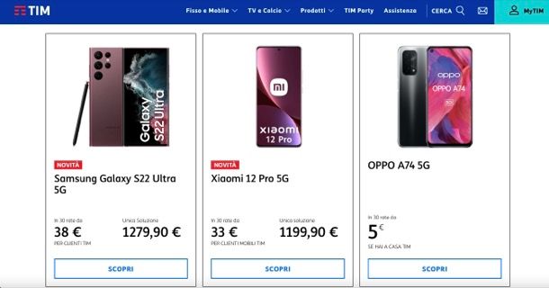 Offerte Passa a TIM | Salvatore Aranzulla