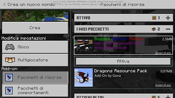 Come mettere le mod su Minecraft PE | Salvatore Aranzulla
