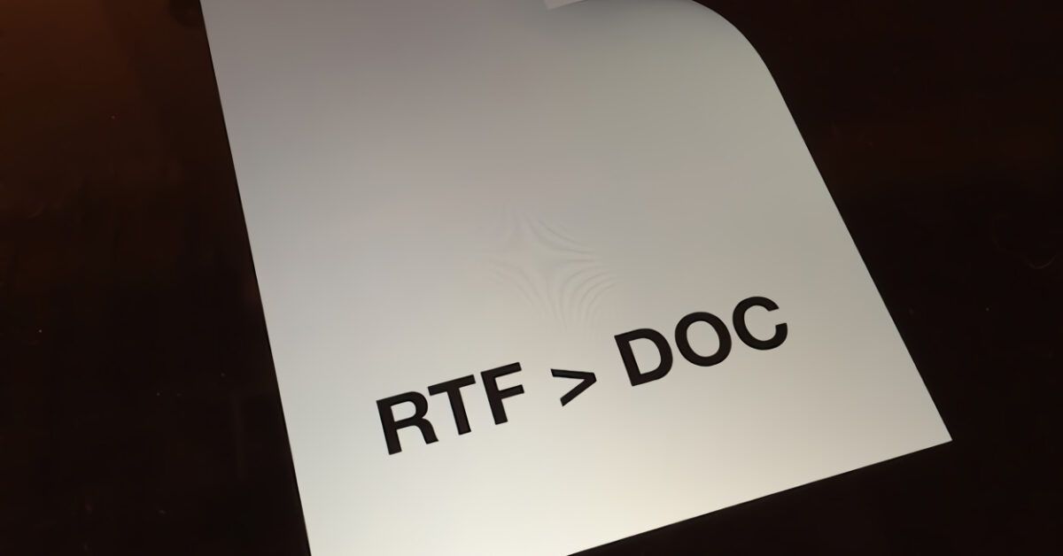 Come convertire RTF in DOC | Salvatore Aranzulla