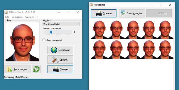 Come stampare foto tessera | Salvatore Aranzulla