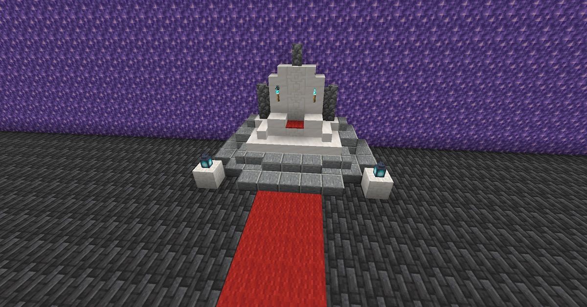 Come fare un trono su Minecraft | Salvatore Aranzulla