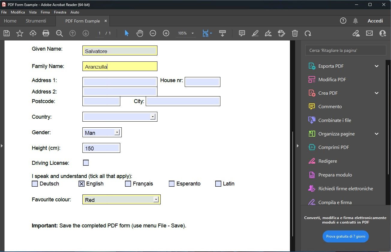 Come faccio a compilare un modulo in PDF | Salvatore Aranzulla