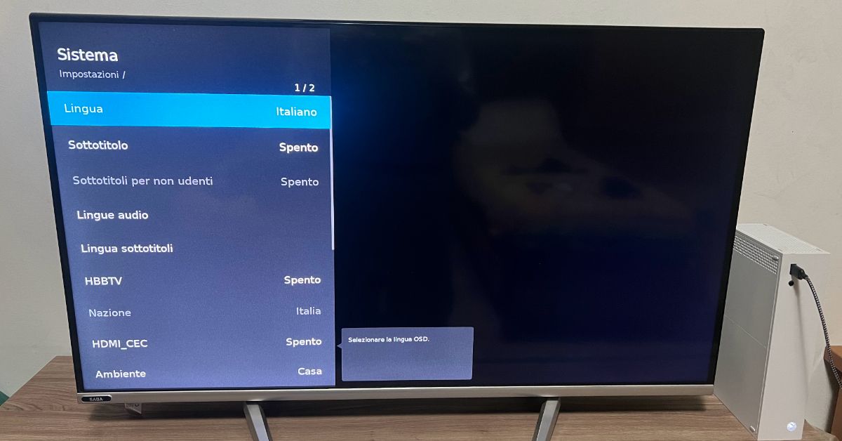 Come resettare TV Saba | Salvatore Aranzulla