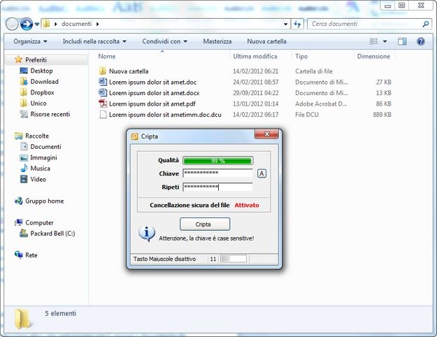 Come crittografare un file | Salvatore Aranzulla
