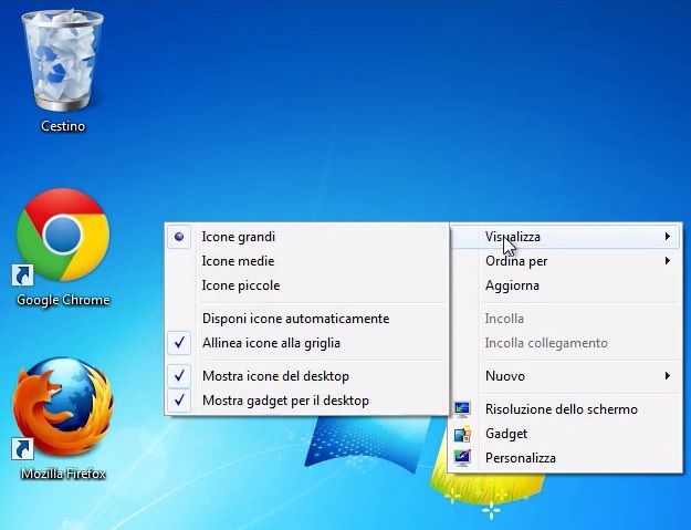 Come ingrandire le icone | Salvatore Aranzulla