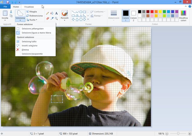 Come modificare le foto con Paint | Salvatore Aranzulla