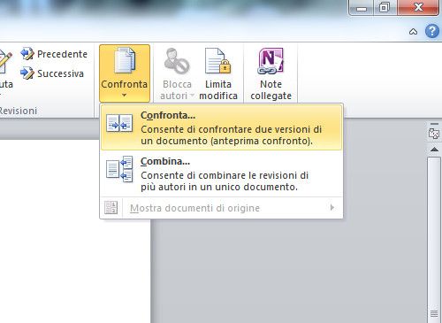 Come confrontare due file Word | Salvatore Aranzulla