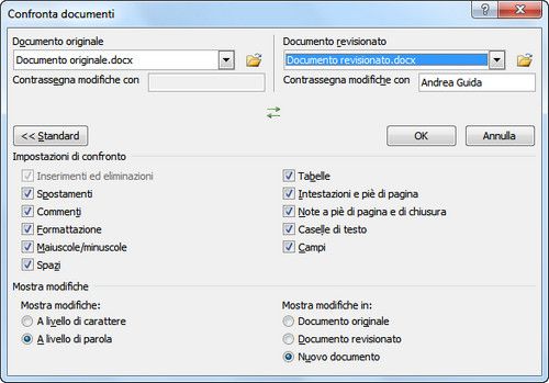 Come confrontare due file Word | Salvatore Aranzulla